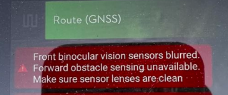 Front Binocular Vision Blurred