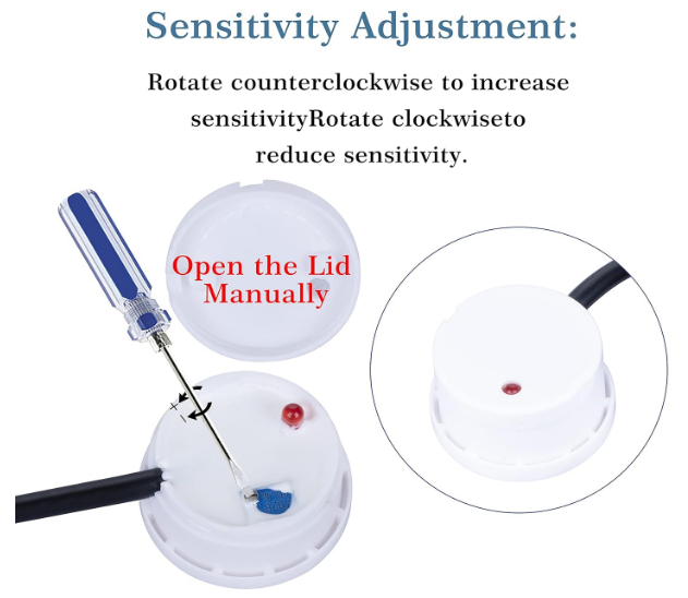 Mounting & Adjusting Level Sensor for ASD Automixer